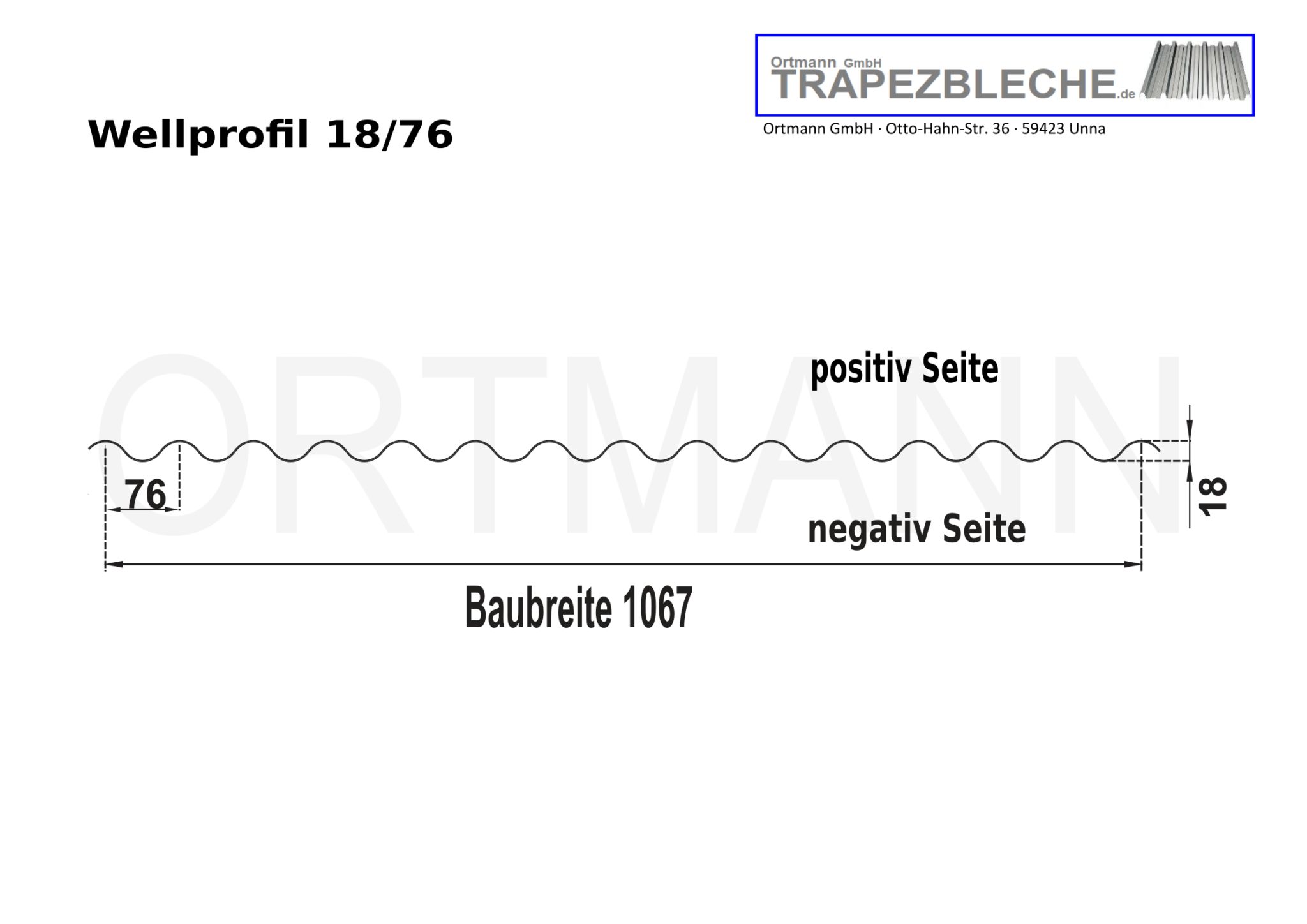 WELLPROFILE – Ortmann Trapezbleche